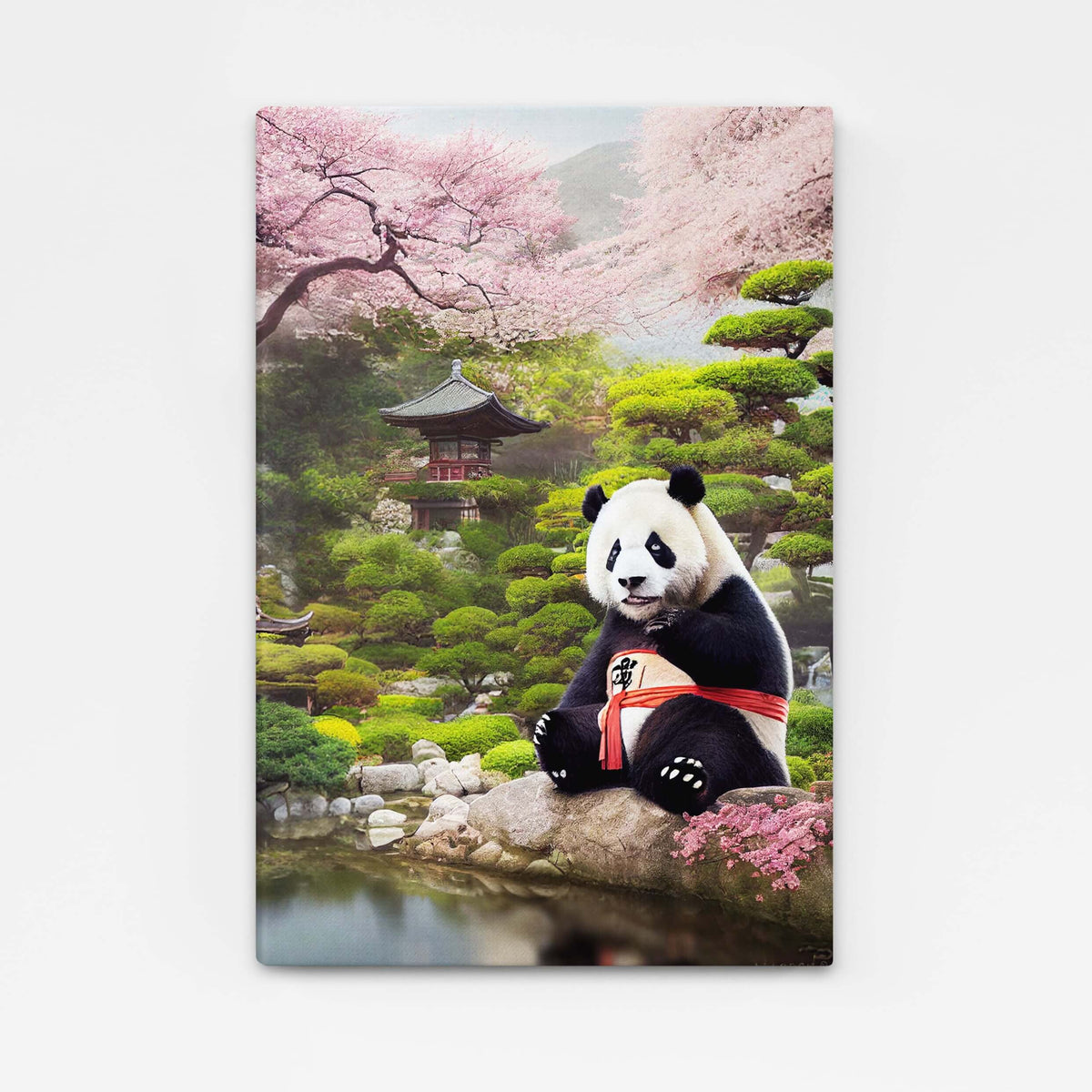 Panda Japanese Wall Art | MusaArtGallery™