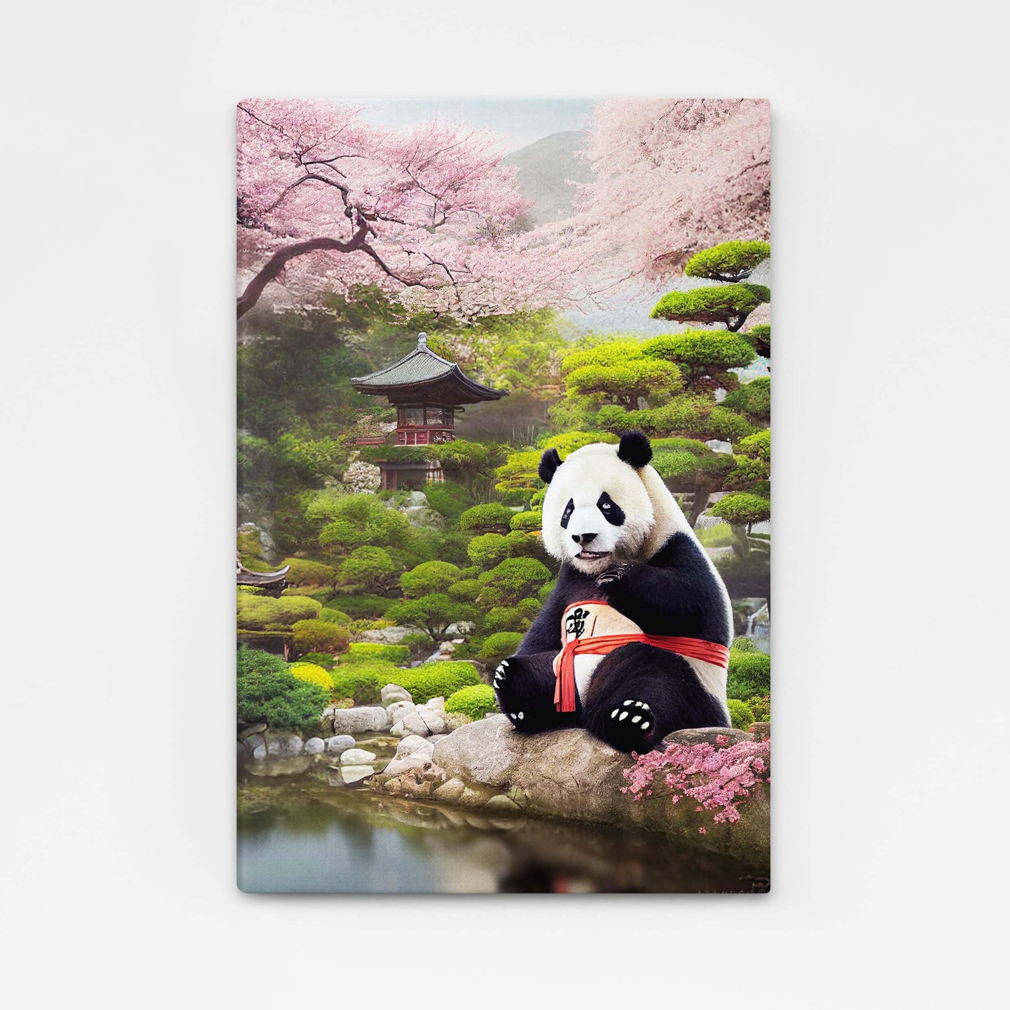 Panda Japanese Wall Art | MusaArtGallery™