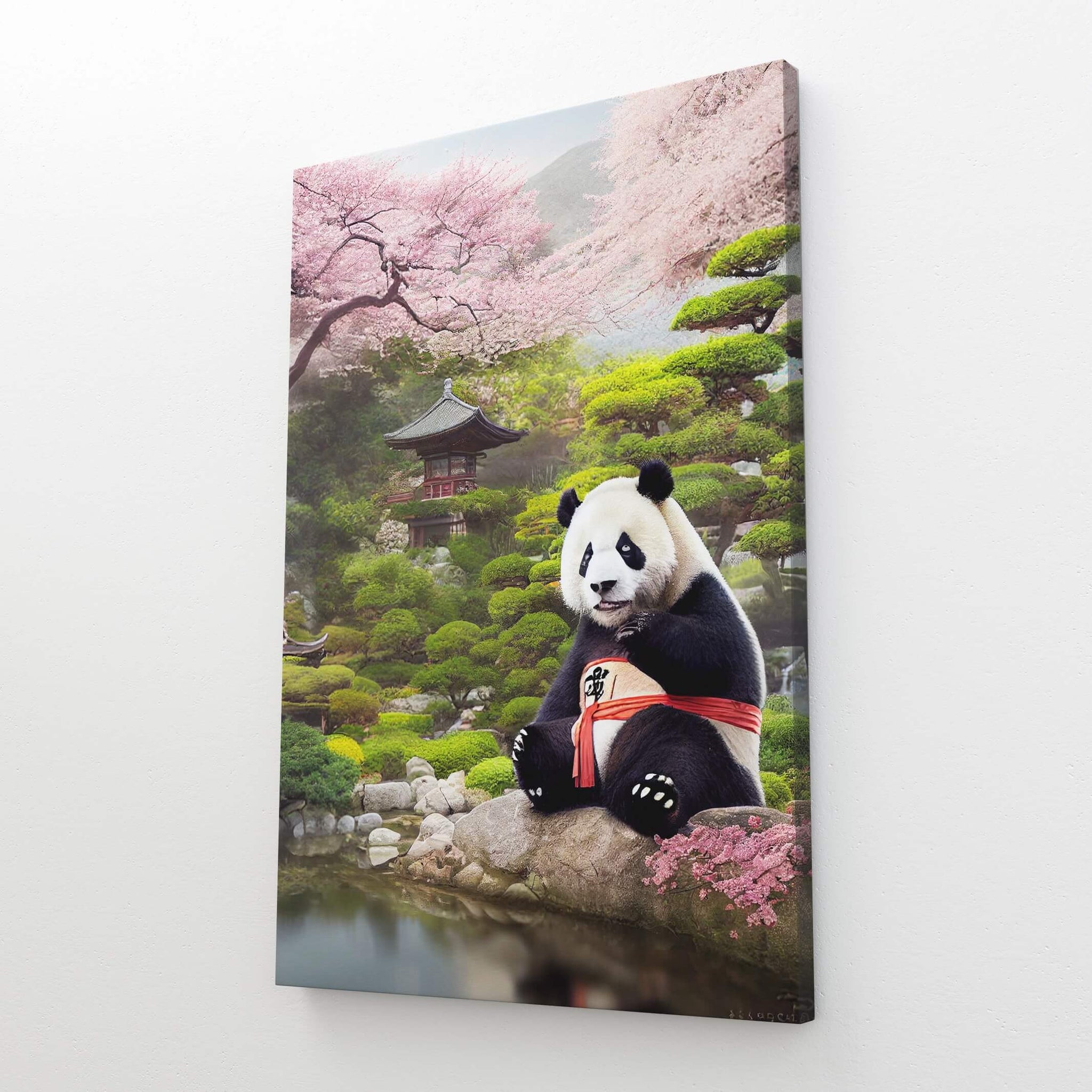 Panda Japanese Wall Art | MusaArtGallery™