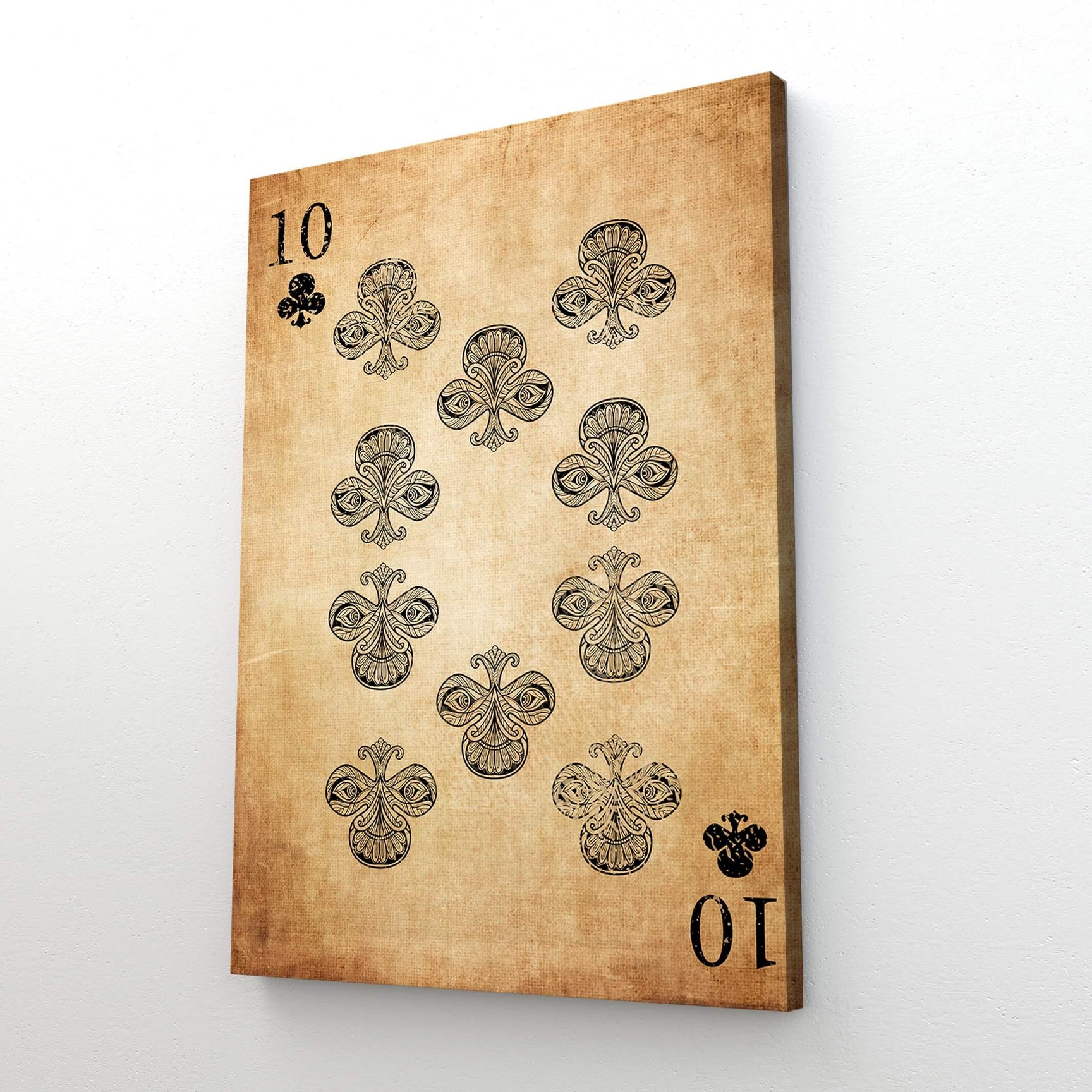 Ten of Clubs Wall Art | MusaArtGallery™