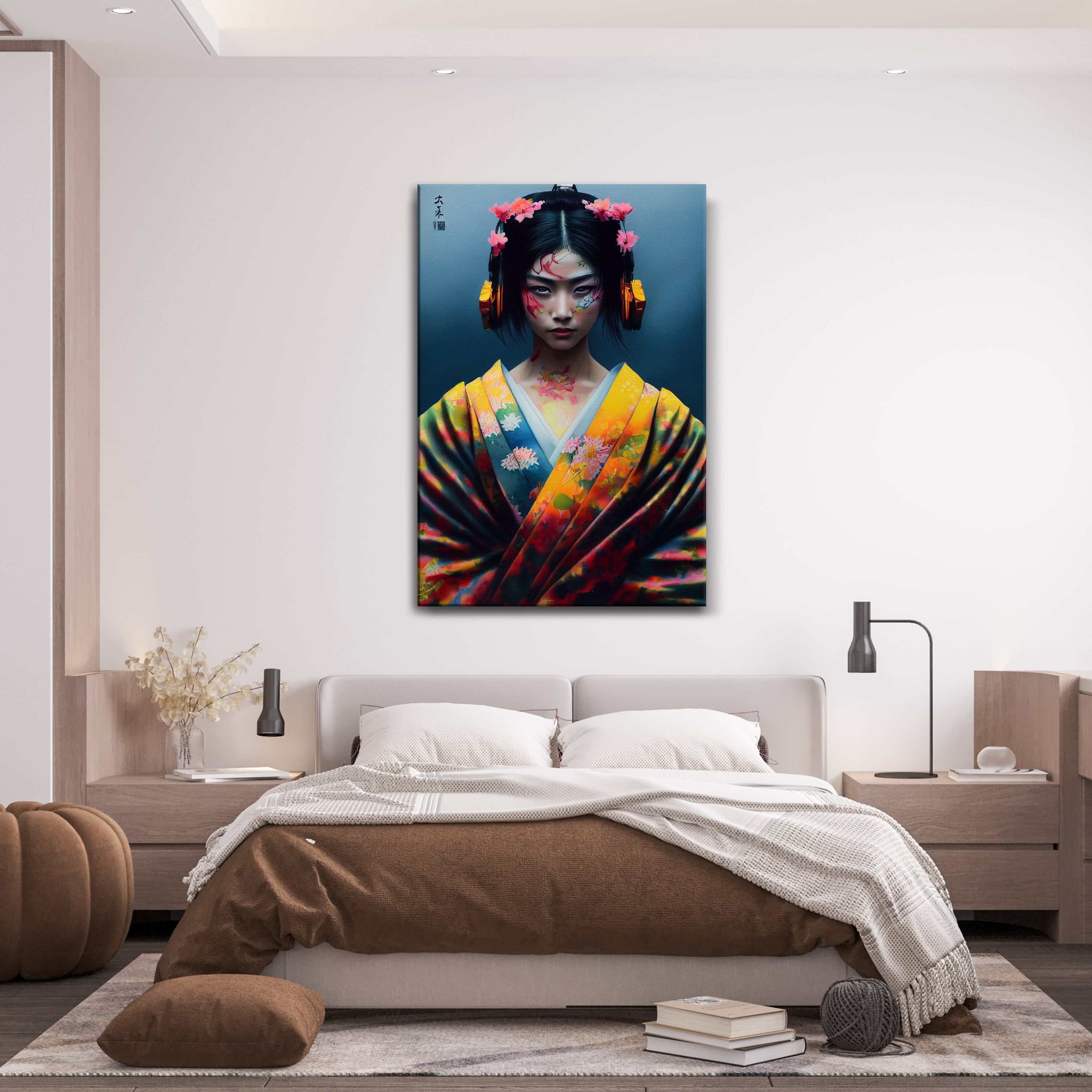 Home Traditional Geisha Art