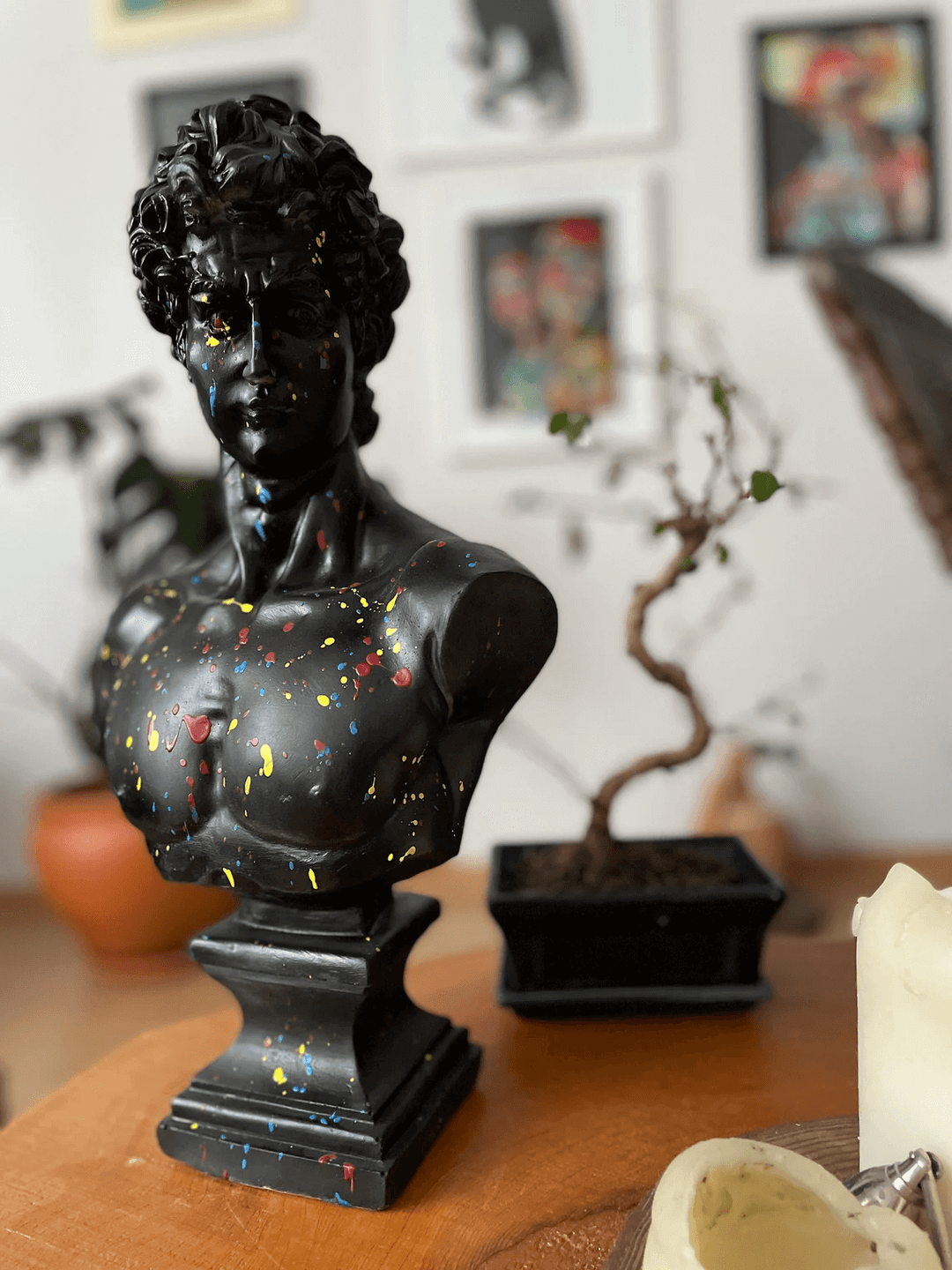 Pop Art David Bust Statue - David Bust Statue for sale | MusaArtGallery™