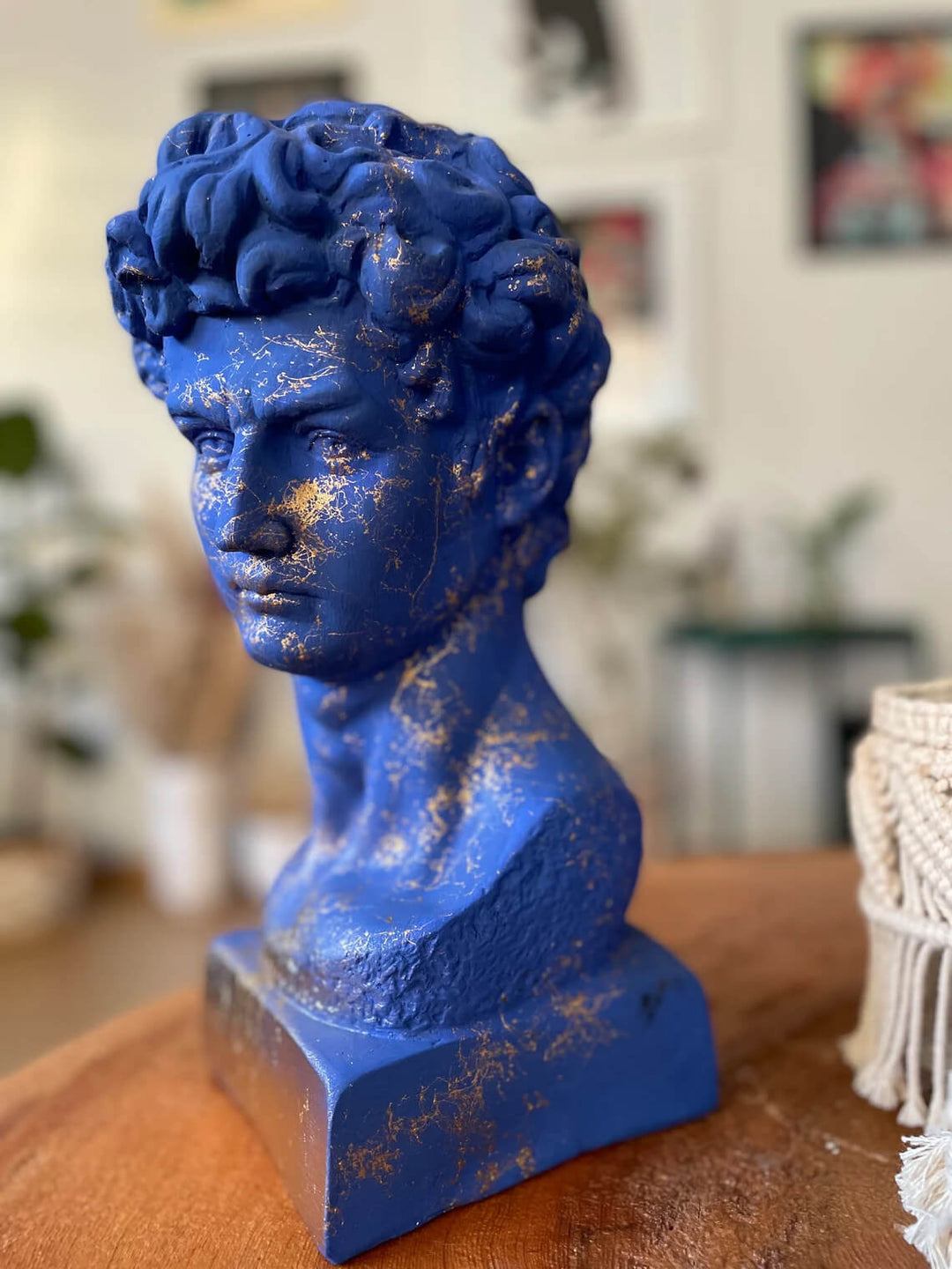 David Blue Bust Statue
