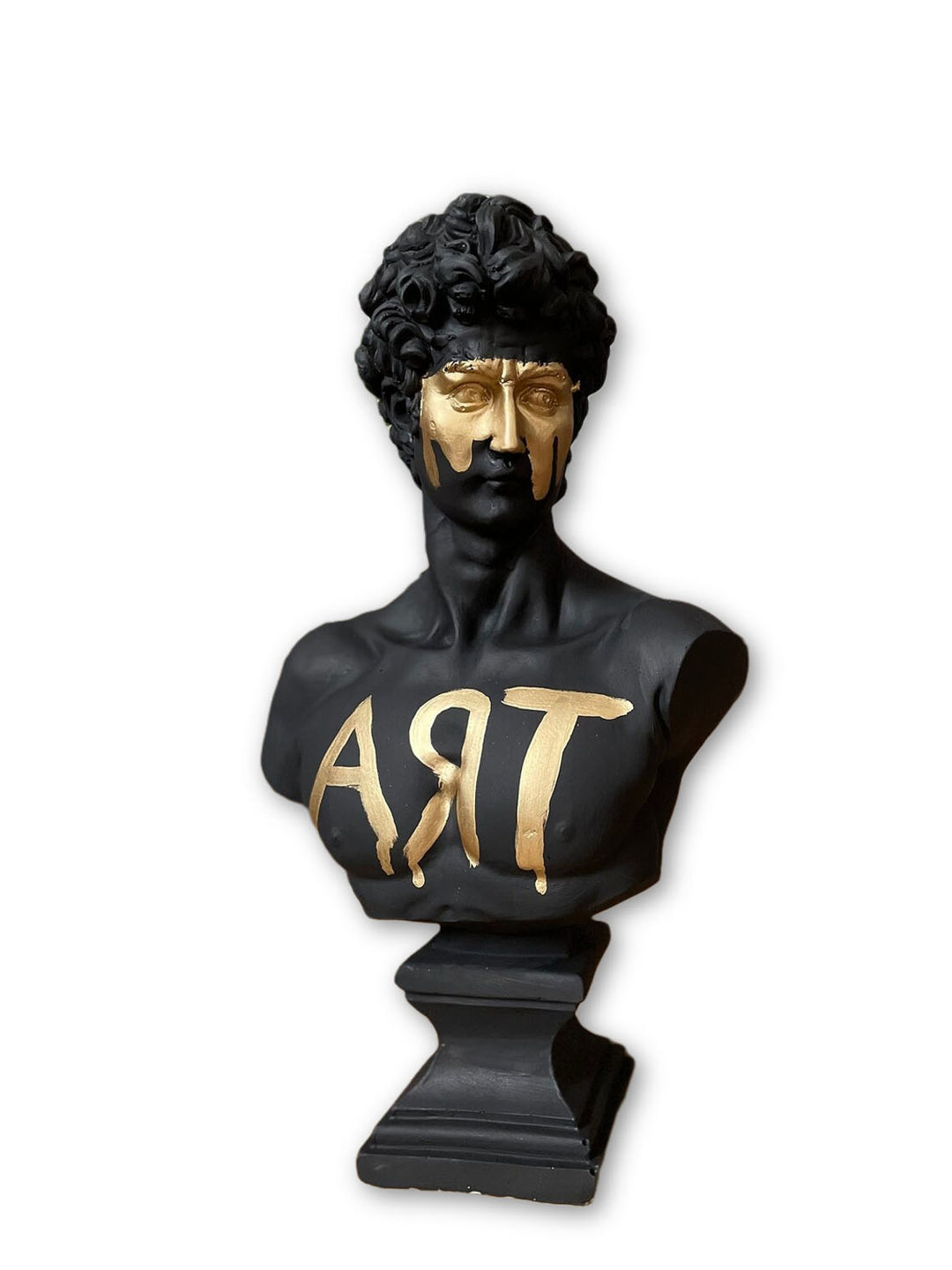 Black David Bust Statue - David Bust Statue For Sale | MusaArtGallery™