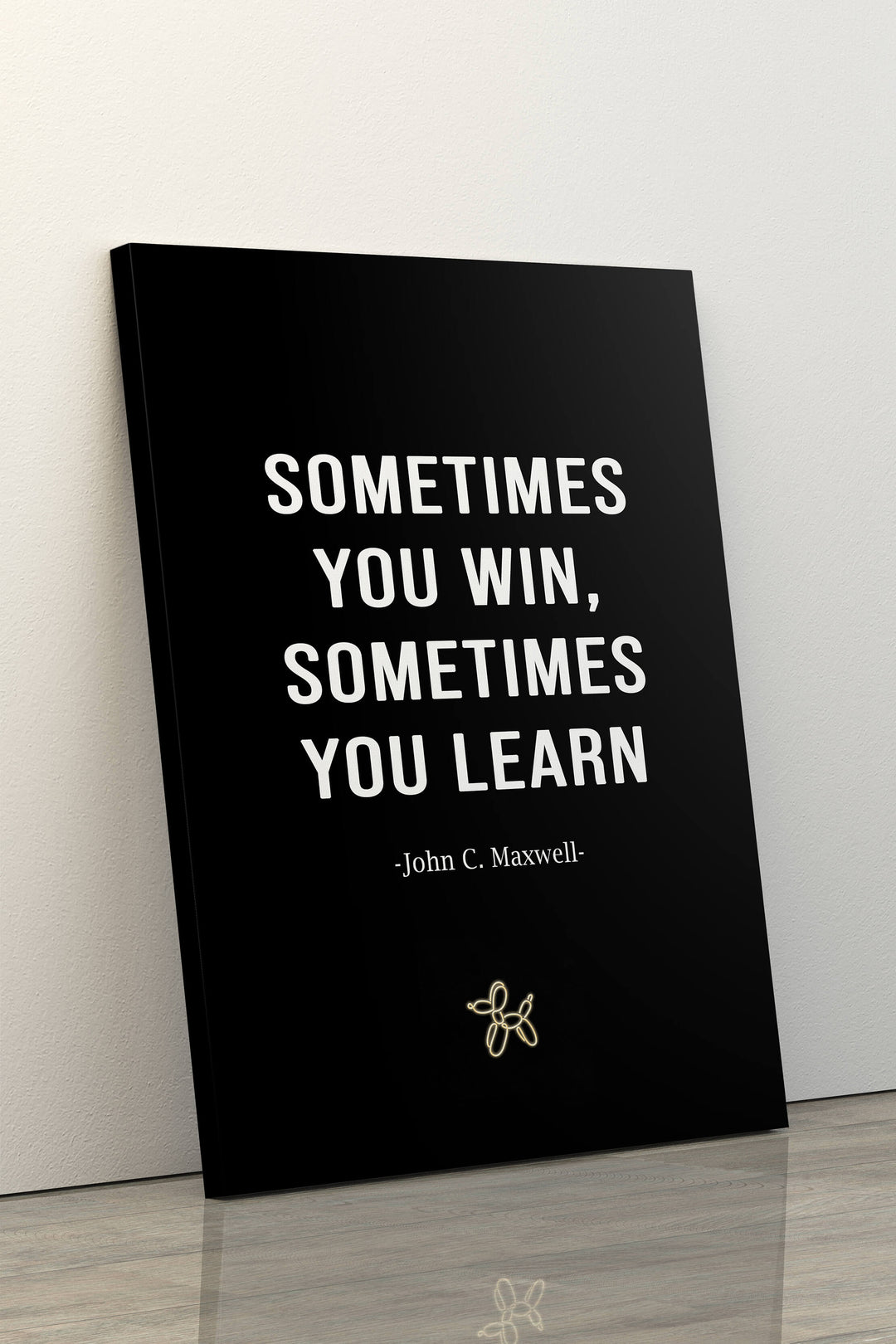 John Maxwell Quote Canvas - Motivational Art | MusaArtGallery™