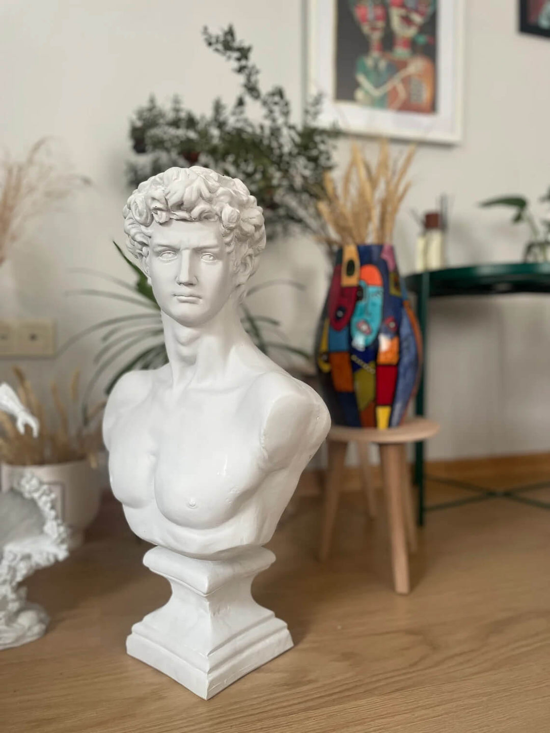 Large David Bust Statue - David Bust Statue for sale | MusaArtGallery™