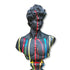 Multicolor David Bust Statue