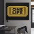 One Life Canvas - Motivational Wall Art | MusaArtGallery™