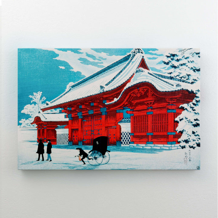 Red Gate Japanese Wall Art | MusaArtGallery™