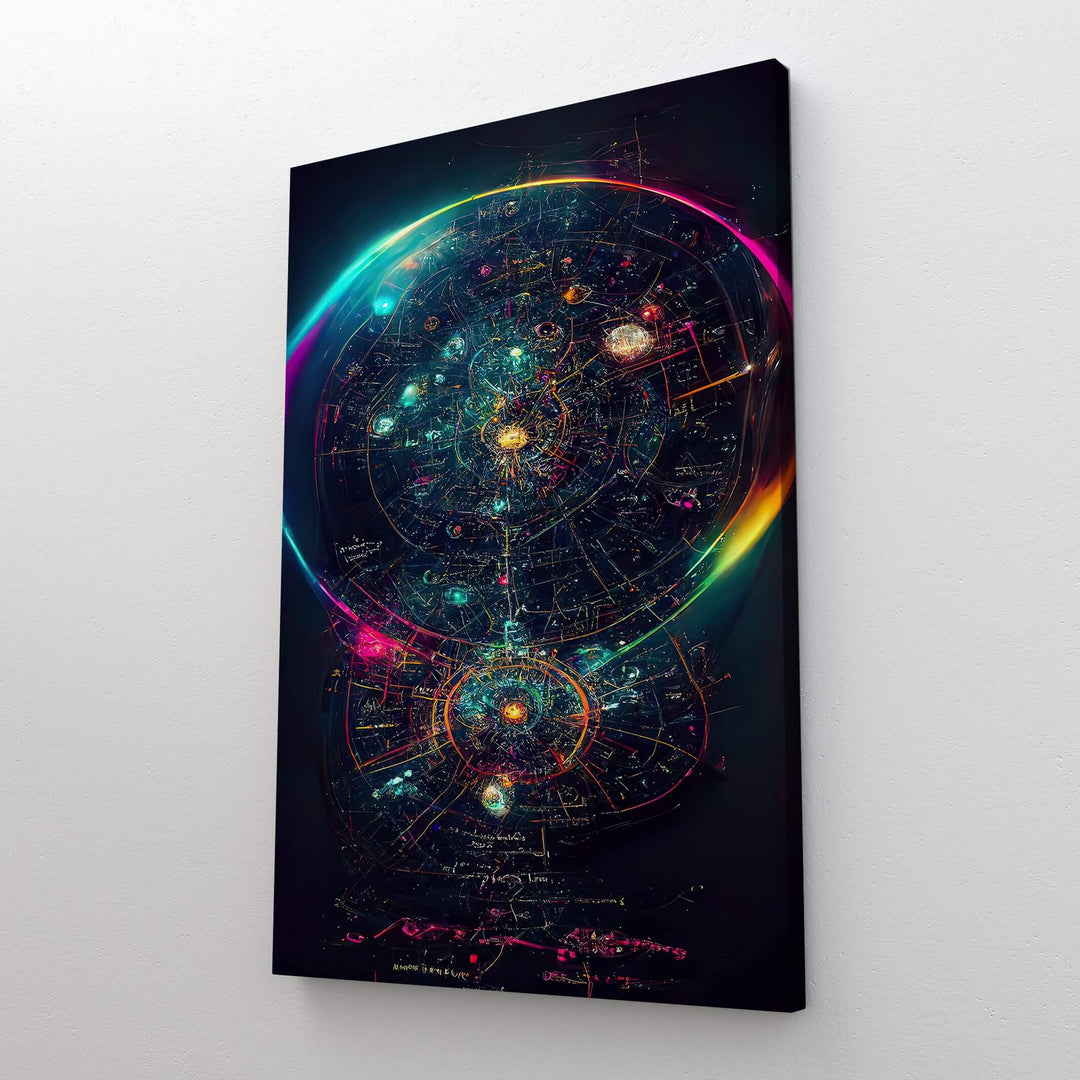 Home Wormhole Canvas Print